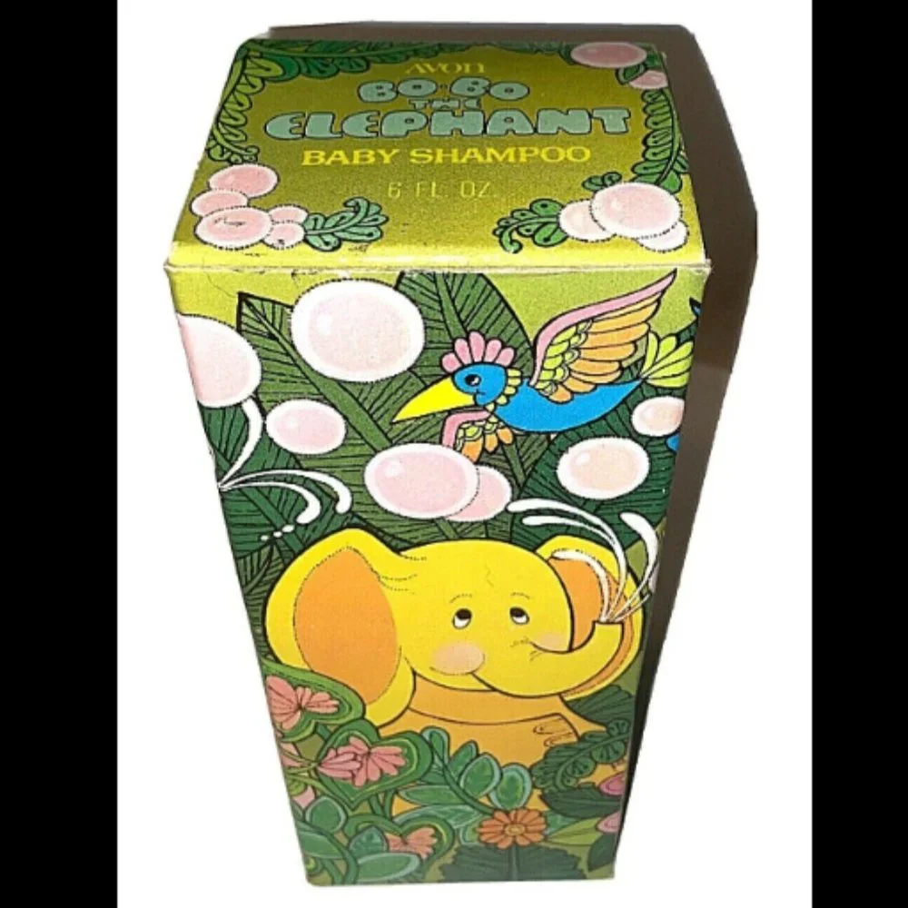 Avon | Hair | Vintage Avon Baby Shampoo Bobo The Elephant Nip Old Stock ...